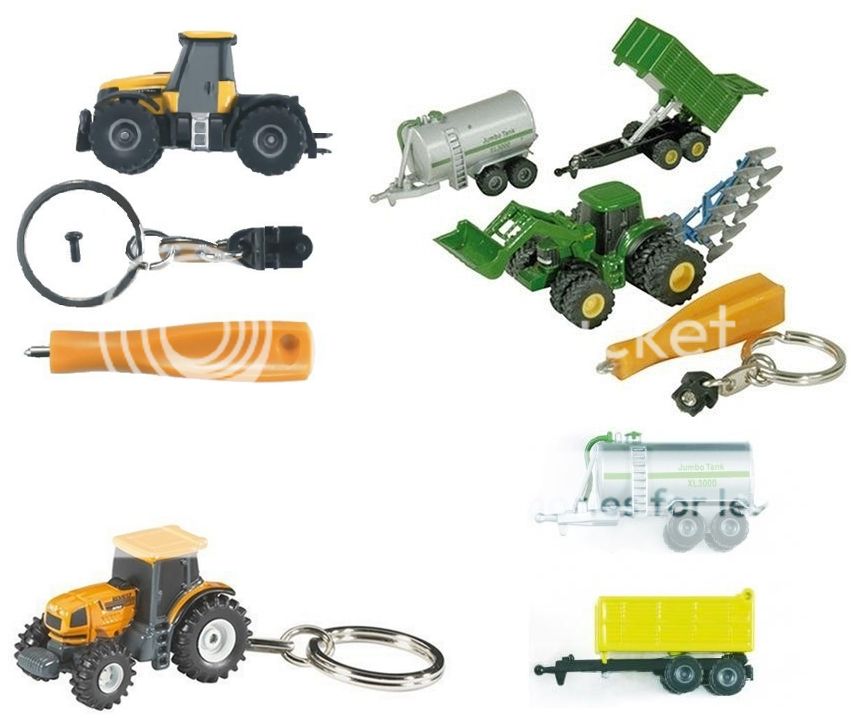 Bruder Mini Farm Tractors JCBS Trailers Machinery 1 128 Scale Diecast ...