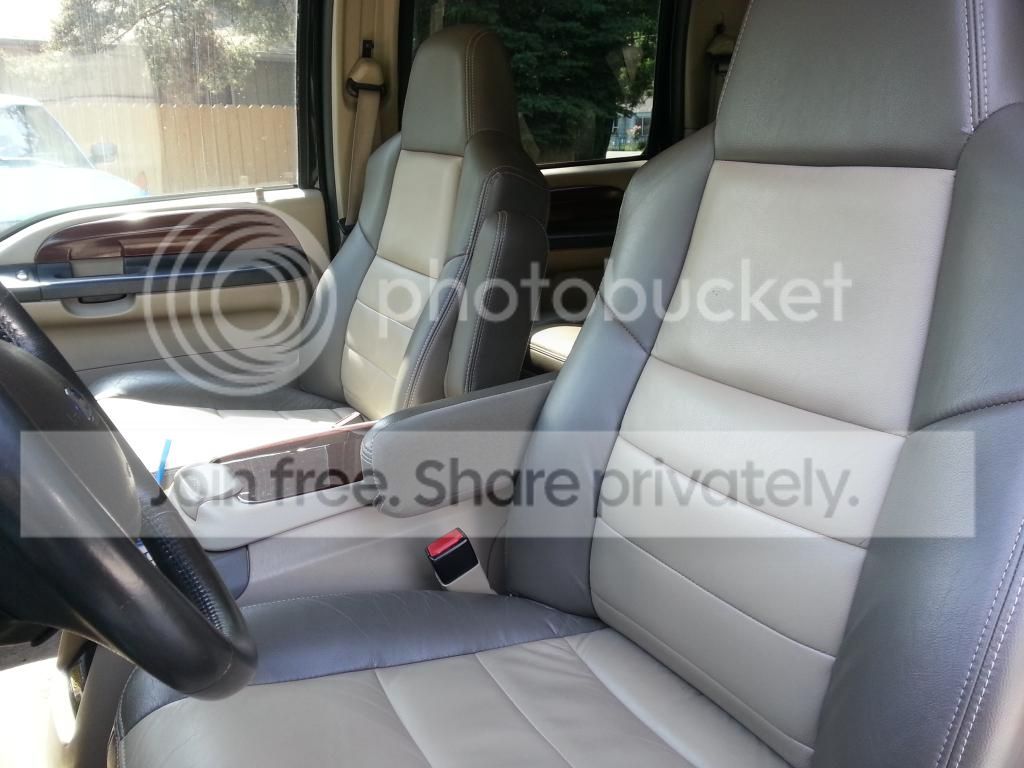 2000 excursion front captains seats - Ford Truck Enthusiasts Forums