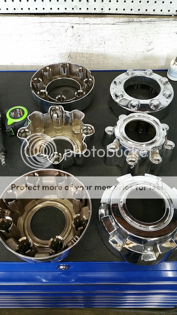 Modifying 05 Caps for Warn Hubs W PICS - Ford Truck Enthusiasts Forums