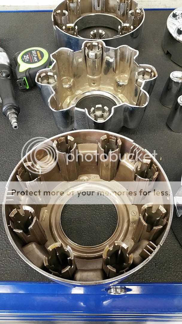Modifying 05 Caps for Warn Hubs W PICS - Ford Truck Enthusiasts Forums