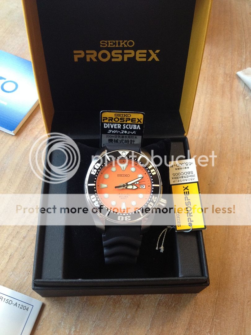 [Verkauf] - Seiko SBDC005 aka Orange Sumo