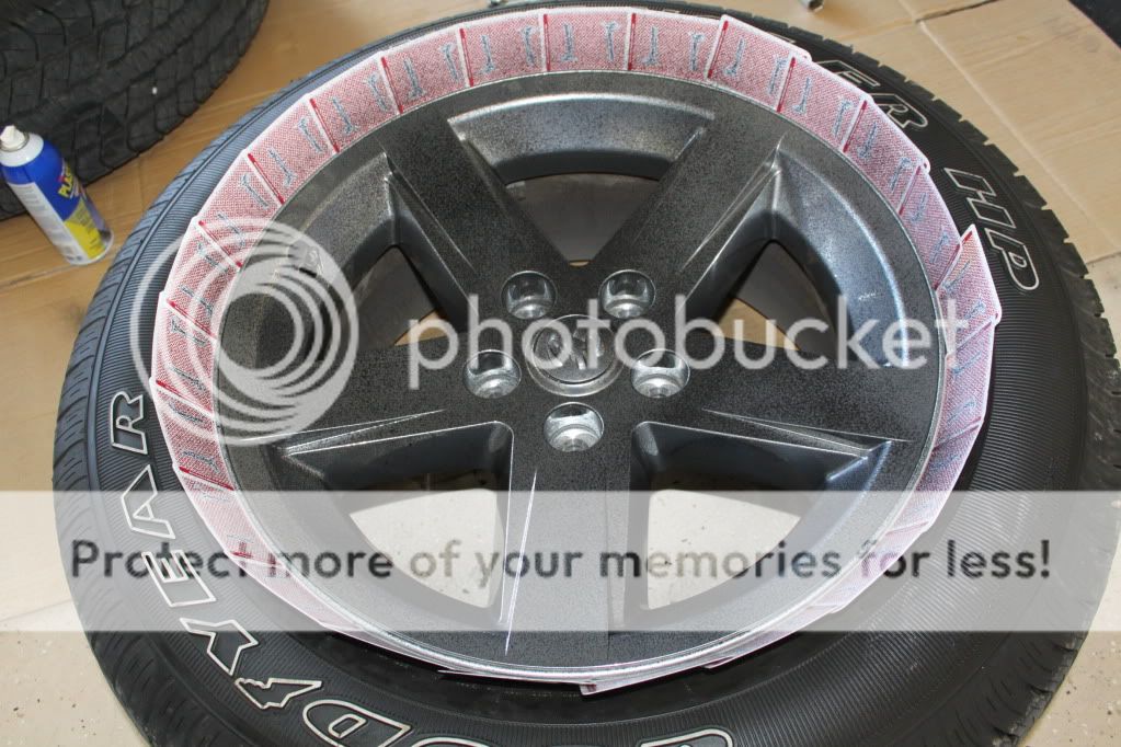 DIY: PLASTI DIP on my 20" Chrome Clad Wheels | DODGE RAM FORUM