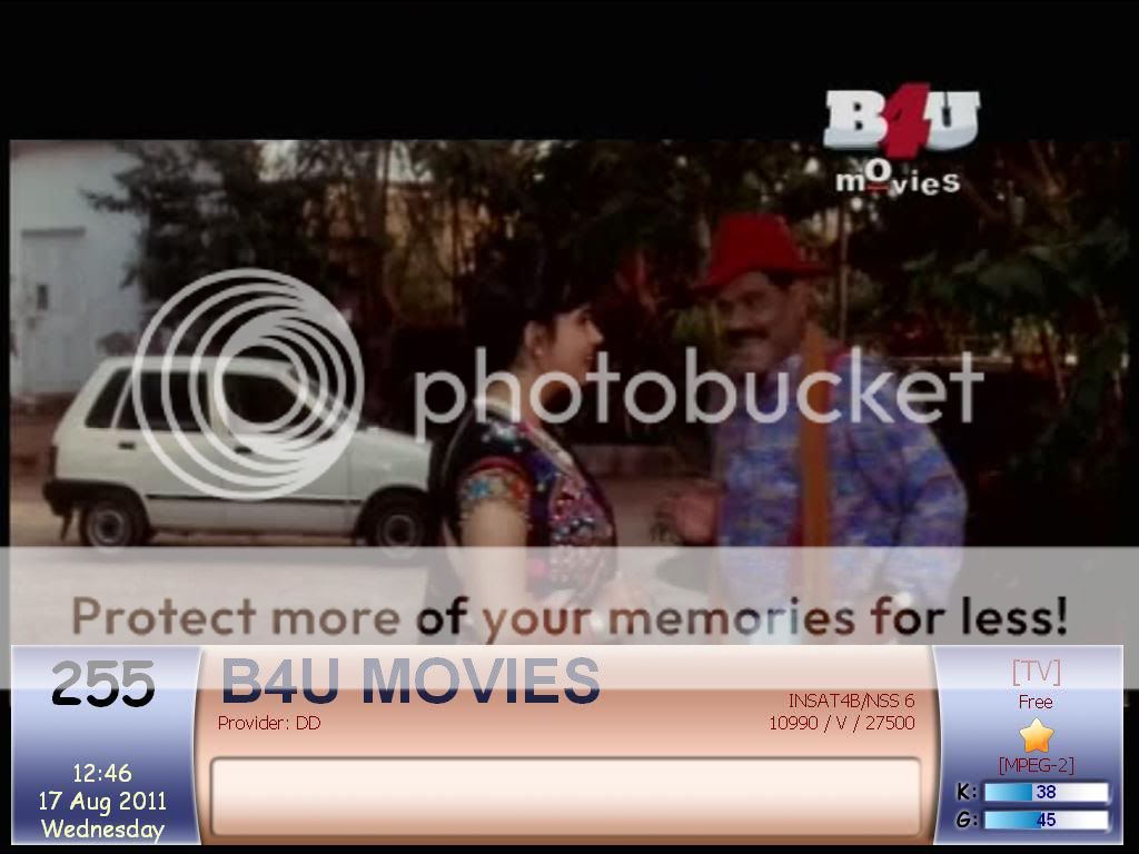 B4U movies added on 10990 v 27500 | DreamDTH Forums